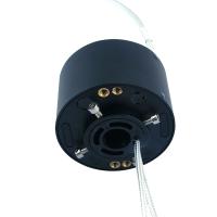 China 6 Channel PT100 Signal Slip Ring 12.7mm Bore 56mm OD Precious Metal Contact Temperature Sensor for sale