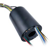 China 31 Channel Signal Combination Slip Ring 13x20A 13x10A 4 Signal Paths 38.1mm ID IP51 for sale