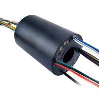 China 31 Channel Signal Combination Slip Ring 13x20A 13x10A 4 Signal Paths 38.1mm ID IP51 for sale