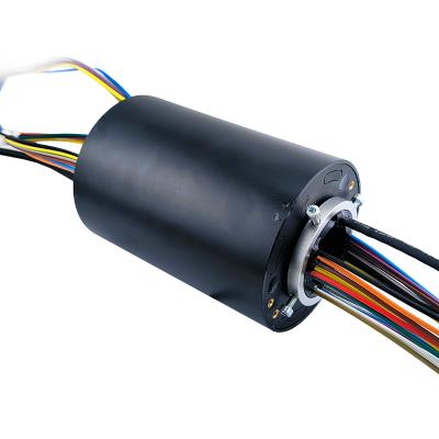 China 31 Channel Signal Combination Slip Ring 13x20A 13x10A 4 Signal Paths 38.1mm ID IP51 for sale