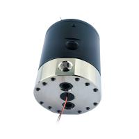 China 2-Channel Pneumatic 4-Channel Electrical Rotary Slip Ring with G3/8