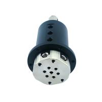 China 6-in-6-out Multi-Channel Pneumatic Rotary Joint 48mm Extended Rotor Shaft G1/8 0.8MPa 100RPM for sale