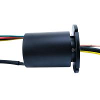 China 56mm 4 Channel 15A Power 4 Shielded Signal 2 Channel 1080P HD Slip Ring for sale