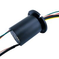 China 56mm 4 Channel 15A Power 4 Shielded Signal 2 Channel 1080P HD Slip Ring for sale