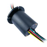 China 56mm 4 Channel 15A Power 4 Shielded Signal 2 Channel 1080P HD Slip Ring for sale