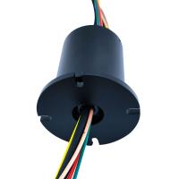 China 56mm 4 Channel 15A Power 4 Shielded Signal 2 Channel 1080P HD Slip Ring for sale