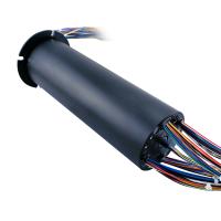 China 130 Channel Electric Slip Ring 86mm OD 100x5A High Current Industrial Rotary Joint for sale