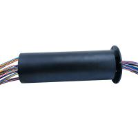 China 130 Channel Electric Slip Ring 86mm OD 100x5A High Current Industrial Rotary Joint for sale
