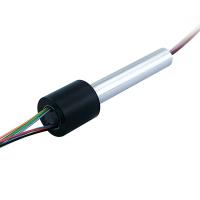 China 8 Channel 1A Low Power Slip Ring 48V IP40 Miniature Rotary Connector for sale