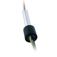China 8 Channel 1A Low Power Slip Ring 48V IP40 Miniature Rotary Connector for sale