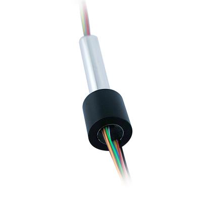 China 8 Channel 1A Low Power Slip Ring 48V IP40 Miniature Rotary Connector for sale