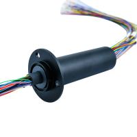 China 56 Channel 2A Flange Slip Ring Gold Gold Contact 250RPM 240V for Precision Rotating Equipment for sale