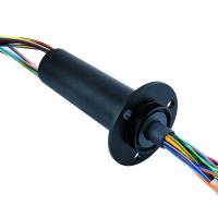 China 56 Channel 2A Flange Slip Ring Gold Gold Contact 250RPM 240V for Precision Rotating Equipment for sale