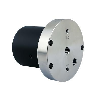 China 2-Channel High-Speed Pneumatic Slip Ring 600 RPM 0.8 MPa Flange Mount Gas Rotary Union for sale