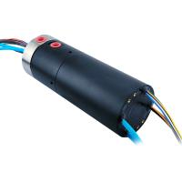 China 2-Channel Pneumatic 20-Channel Electrical Gigabit Ethernet Slip Ring 380V 200RPM for sale