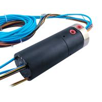 China 2-Channel Pneumatic 20-Channel Electrical Gigabit Ethernet Slip Ring 380V 200RPM for sale