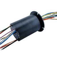 China 43 Channel High Power Industrial Slip Ring 20A 2A 485 Signal 300 RPM Flange for sale
