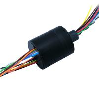 China Encoder Signal Capsule Slip Ring 22mm OD 4-Channel 4A Power Gold-Gold Contact for Robotic Joints for sale