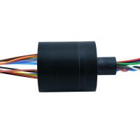 China Encoder Signal Capsule Slip Ring 22mm OD 4-Channel 4A Power Gold-Gold Contact for Robotic Joints for sale