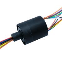China Encoder Signal Capsule Slip Ring 22mm OD 4-Channel 4A Power Gold-Gold Contact for Robotic Joints for sale