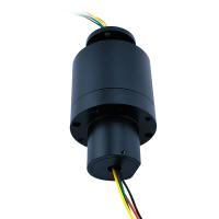 China 1000V High Voltage Flanged Slip Ring 7.5A 250 RPM Precious Metal Contacts for sale