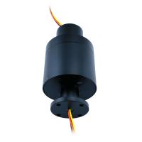 China 1000V High Voltage Flanged Slip Ring 7.5A 250 RPM Precious Metal Contacts for sale