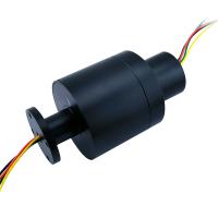 China 1000V High Voltage Flanged Slip Ring 7.5A 250 RPM Precious Metal Contacts for sale