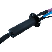 China 26 Channel Gigabit Ethernet Slip Ring 25mm Aluminum Alloy 250rpm for sale