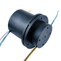 China 10 Way 5A Flange Mount Slip Ring Aluminum Alloy Housing 250 RPM 220V for sale