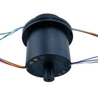 China 10 Way 5A Flange Mount Slip Ring Aluminum Alloy Housing 250 RPM 220V for sale