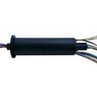 China 75-Way Rotary Conductive Slip Ring 50mm Flange 75 Channels 5A 2A 250 RPM 220V for sale