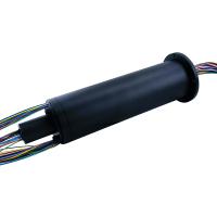 China 75-Way Rotary Conductive Slip Ring 50mm Flange 75 Channels 5A 2A 250 RPM 220V for sale