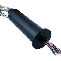China 75-Way Rotary Conductive Slip Ring 50mm Flange 75 Channels 5A 2A 250 RPM 220V for sale