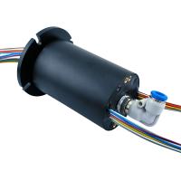 China 24 Channel 5A Pneumatic Slip Ring 1 Direct Flow Air Channel 250 RPM Industrial Automation for sale