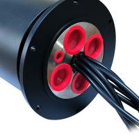 China Integrated Slip Ring 14MPa Hydraulic 16 Channel 10A Power IP51 for Heavy Duty Industrial Applications for sale