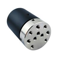 China 3-Inlet 3-Outlet Gas Rotary Union 200rpm IP51 Compact Pneumatic Rotary Joint 38mm OD for sale