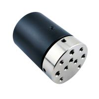 China 3-Inlet 3-Outlet Gas Rotary Union 200rpm IP51 Compact Pneumatic Rotary Joint 38mm OD for sale