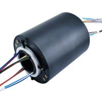 China 24 Channel 5A 440V Hollow Slip Ring Precious Metal Contacts Industrial Rotary Electrical Connector for sale