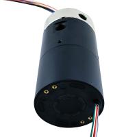 China 2-Channel Pneumatic 12-Channel Electrical Slip Ring 200rpm 86mm OD for Rotary Worktables for sale