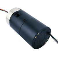 China 2-Channel Pneumatic 12-Channel Electrical Slip Ring 200rpm 86mm OD for Rotary Worktables for sale