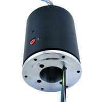 China Anti-High Frequency Interference Gas-Electric-Water Hybrid Slip Ring 12-Way 5A 45# Steel Air Shaft 250rpm 1.0MPa for sale