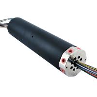 China Gas Water Electricity Combined Slip Ring 2 Channel Water 6 Channel Gas 40 Channel Electricity 86mm OD 200rpm for sale