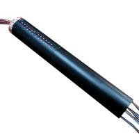 China 24 Channel Pneumatic 90 Channel Electrical Combined Slip Ring 86mm Vacuum Compatible 250rpm for sale