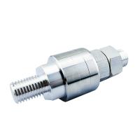 China 650A Peak Current Liquid Slip Ring 316L Stainless Steel Housing Silver-Plated Copper Pillars for sale