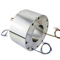 China 10 Channel IP65 Waterproof Slip Ring 90mm ID 185mm OD Stainless Steel 5A 440V for sale