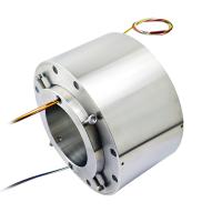 China 10 Channel IP65 Waterproof Slip Ring 90mm ID 185mm OD Stainless Steel 5A 440V for sale