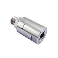 China Compact 5mm Gas Channel Slip Ring 18mm OD G1/8 Connector 1MPa 200rpm 20M Rotations for sale