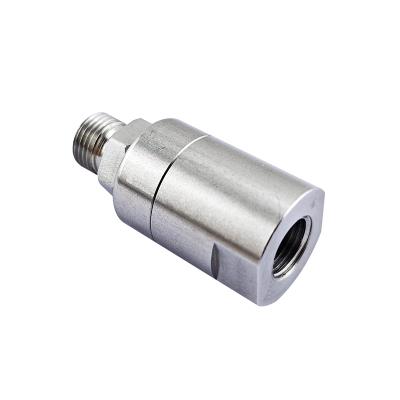 China Compact 5mm Gas Channel Slip Ring 18mm OD G1/8 Connector 1MPa 200rpm 20M Rotations for sale