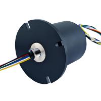 China 6-Channel 2A Pneumatic-Electric Slip Ring 380V 10rpm Aluminum Alloy Housing for sale