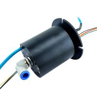China 36 Channel Gigabit Ethernet Slip Ring 250rpm 380V Aluminum Alloy Shielded for sale